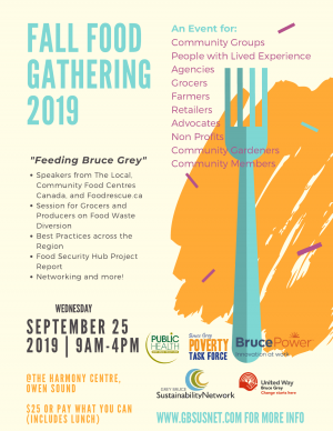 Fall Food Gathering 2019 – Bruce Grey Poverty Task Force